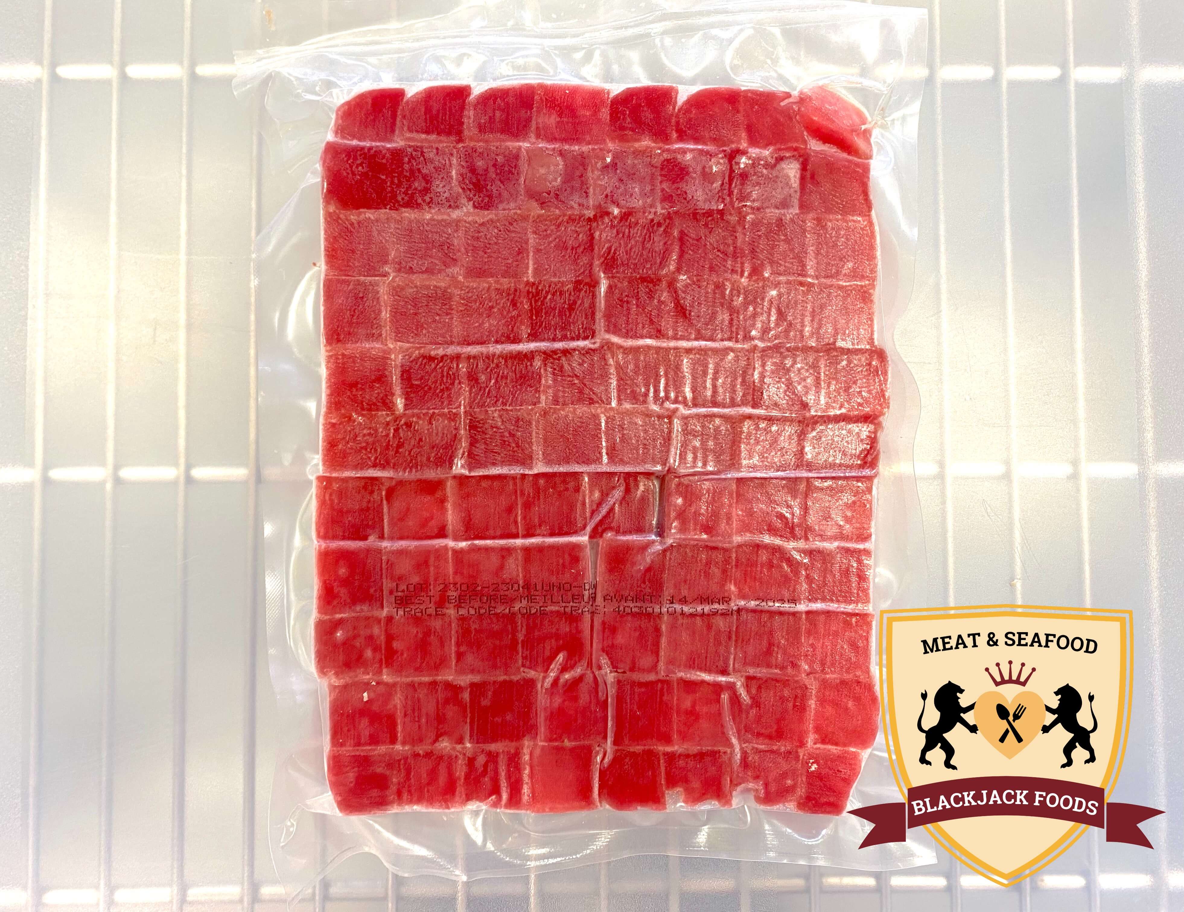 AHI TUNA CUBES – Blackjack Foods
